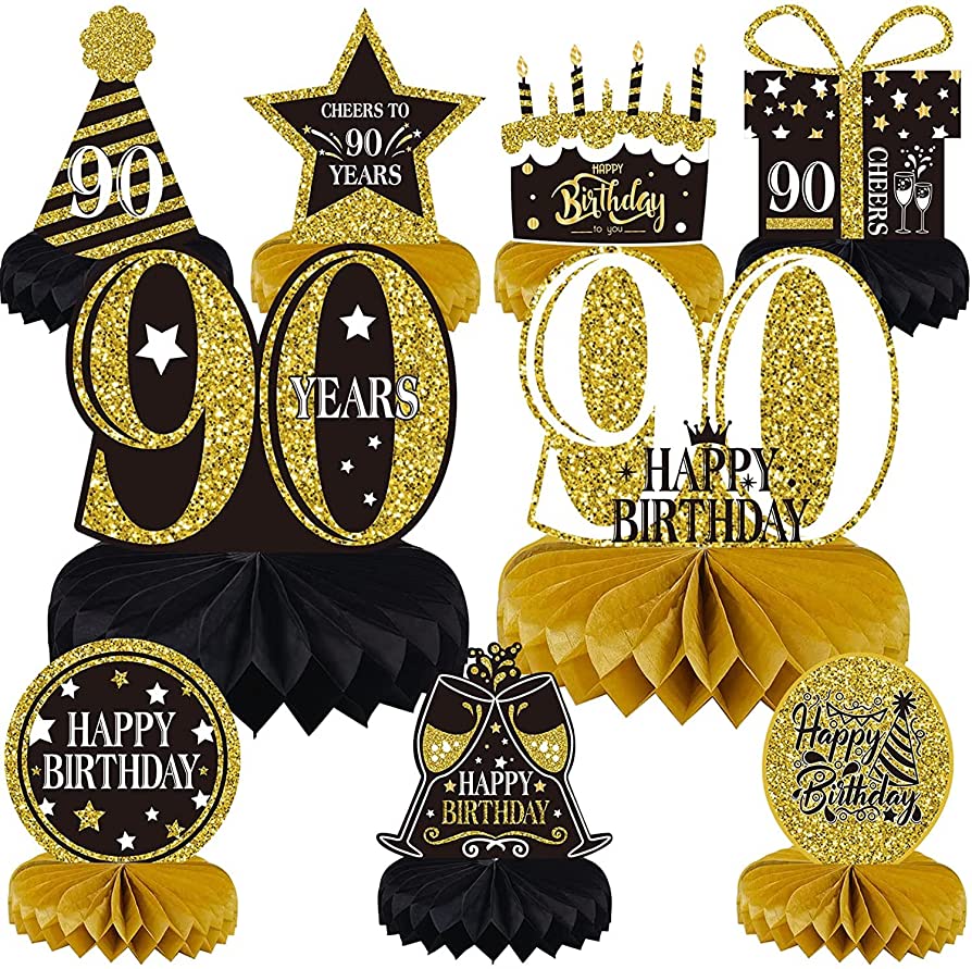 13 Cheerful 90th Birthday Party Theme Ideas For Special Day